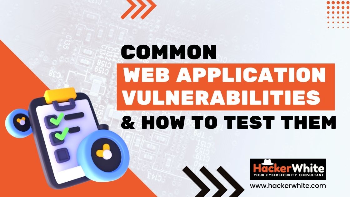 Common Web Application Security Vulnerabilities And How To Test For